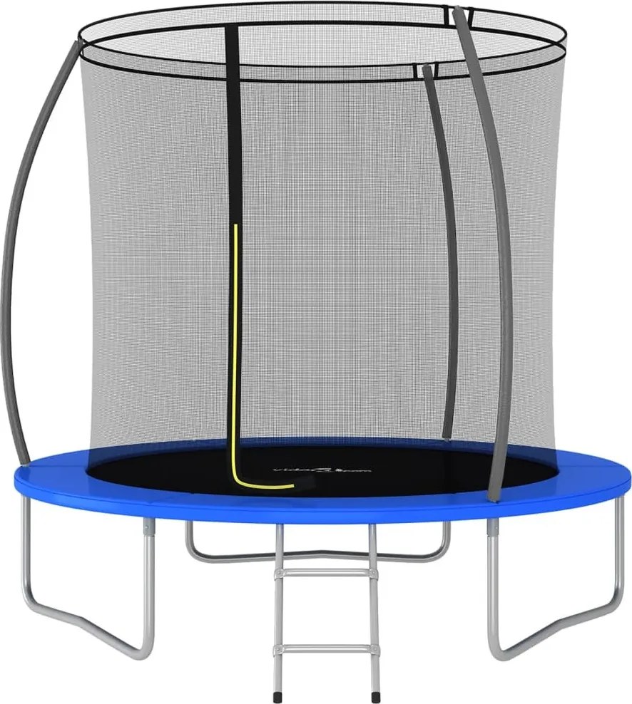 vidaXL Trampolína s příslušenstvím kulatá 244x55 cm 100 kg [92453] Barva: Šedá