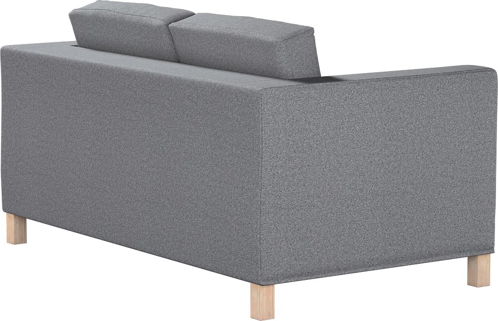 Potah na pohovku IKEA Karlanda 2-místná, krátký barva šedá látka pletený vzor