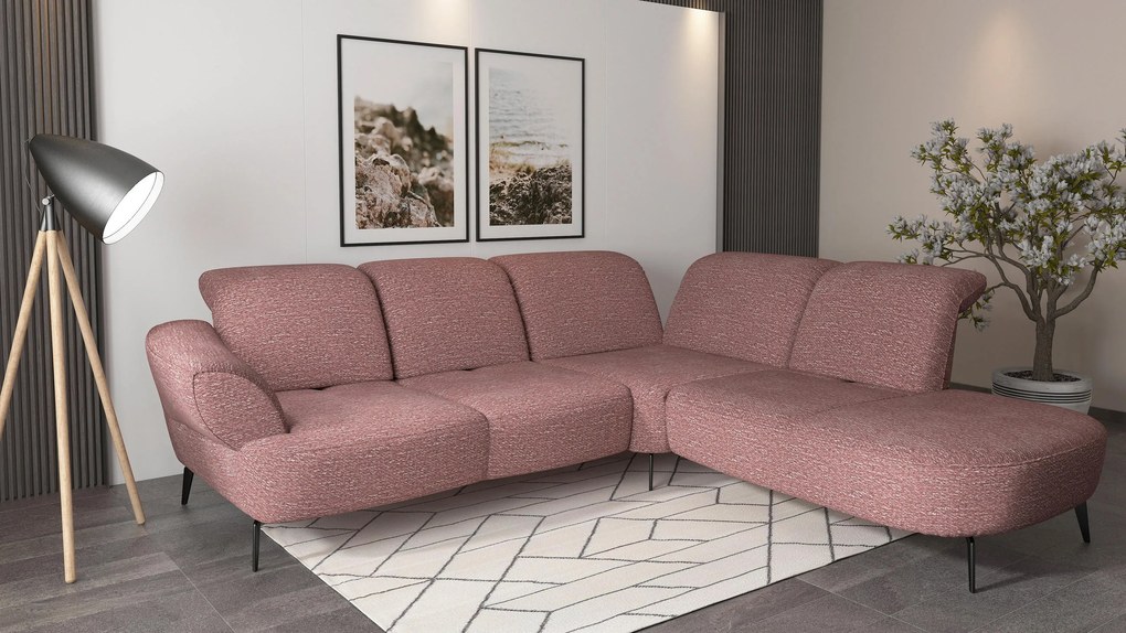XXXLutz ROHOVÁ SEDAČKA, textil, lilková Sit & More - Sedací soupravy - 000144013299