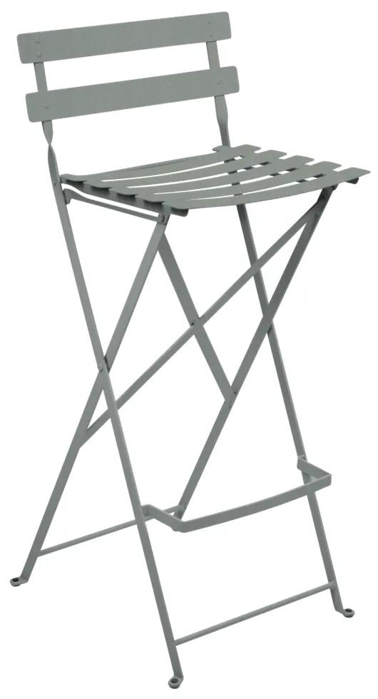 Fermob Skládací barová židle BISTRO - Lapilli Grey