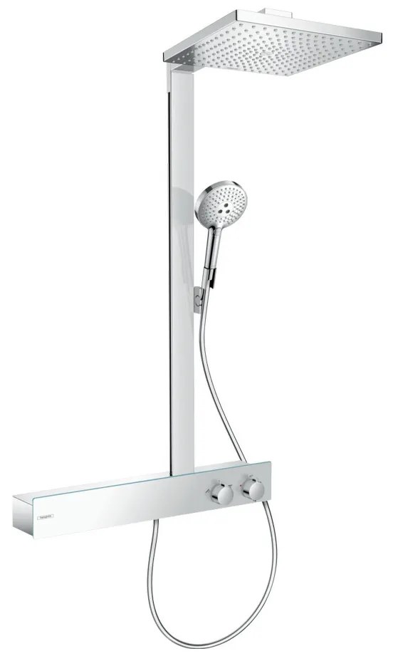 Hansgrohe Raindance E, Showerpipe 300 1jet s termostatem ShowerTablet 600, chromová, HAN-27363000