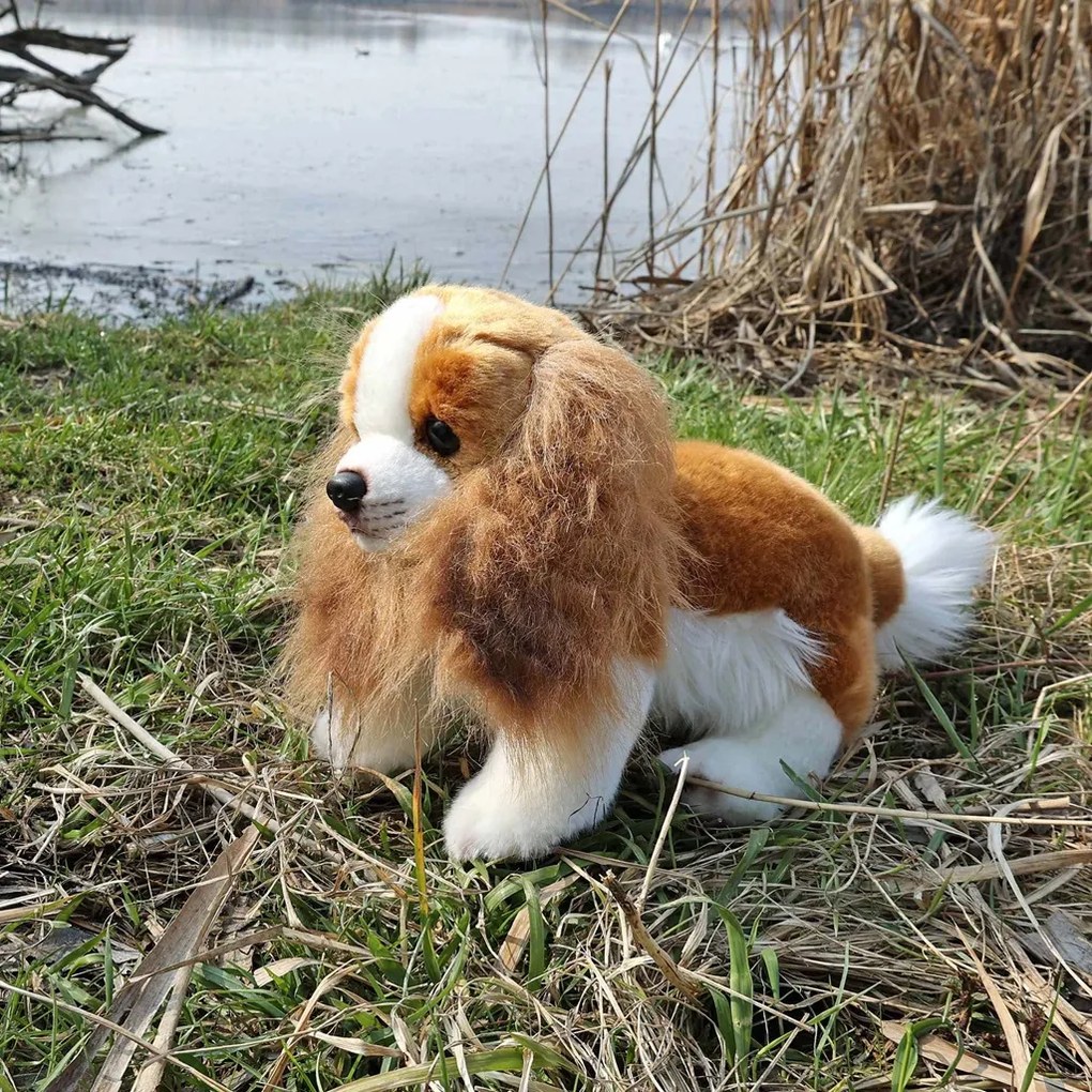 Rappa Plyšový pes kavalír King Charles španěl 28 cm ECO-FRIENDLY