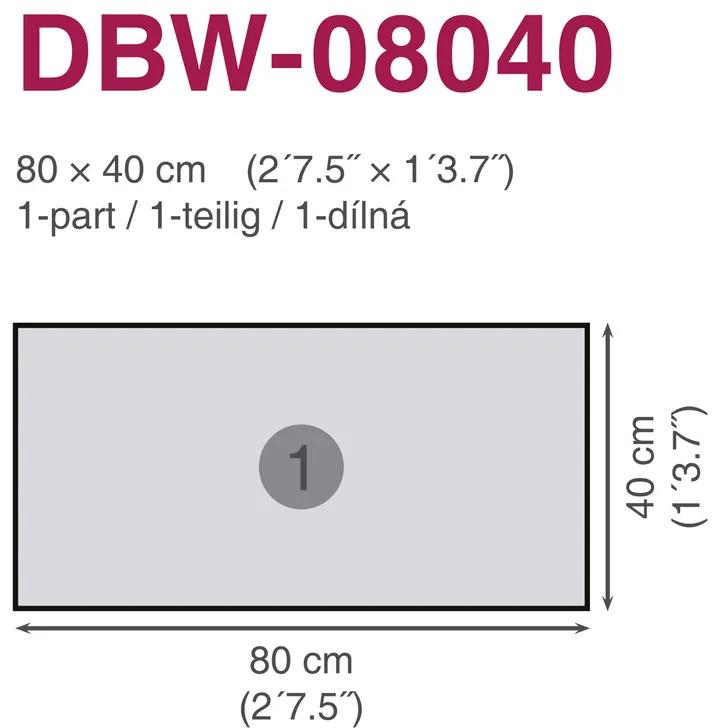 DIMEX | Dibond za kuchyňskou linku DBW-08040-106 | 80 x 40 cm | Beton II