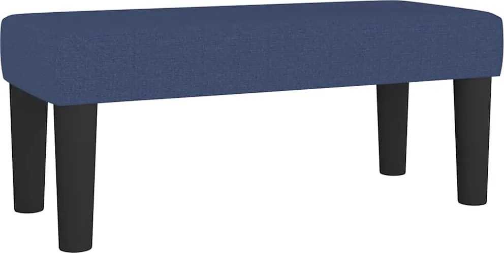 Box spring postel s matrací černá 120x190 cm textil 3270375