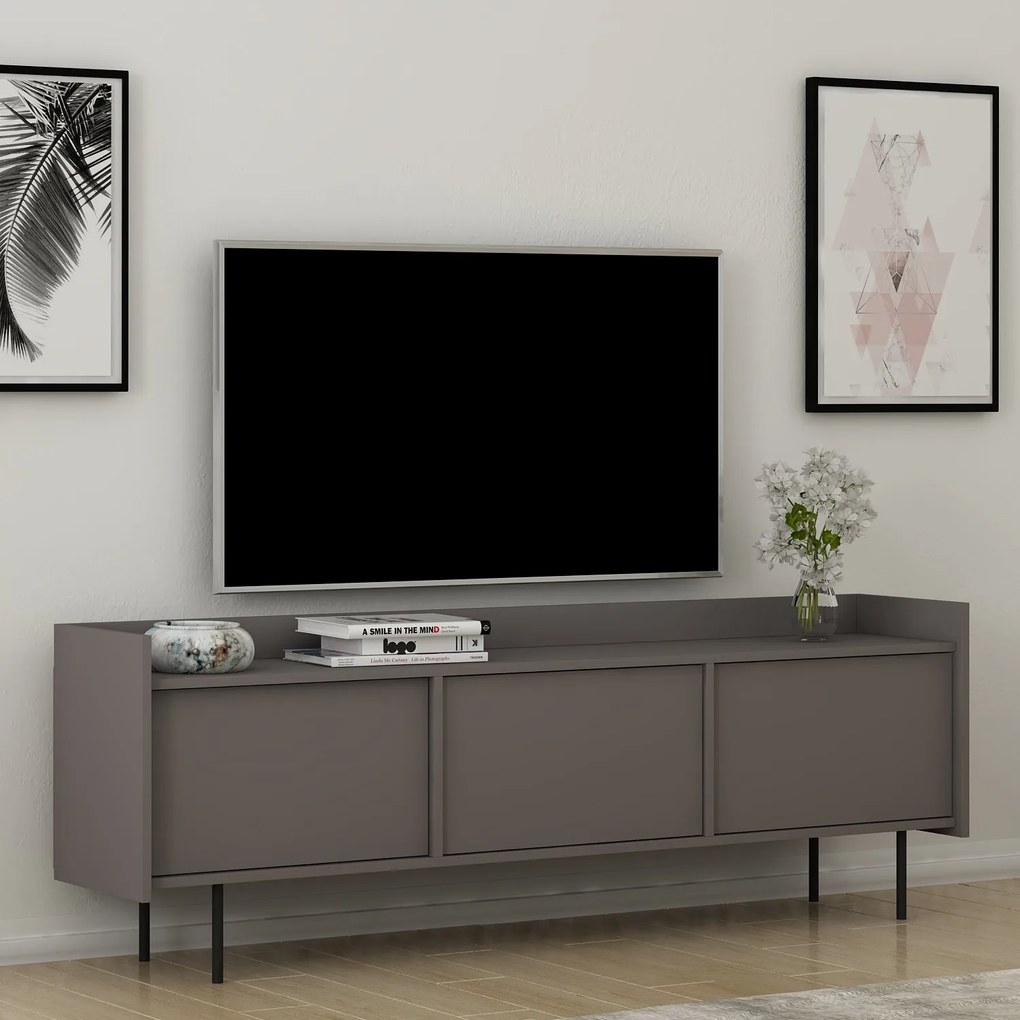Kalune design TV stolek ATLAS hnědý
