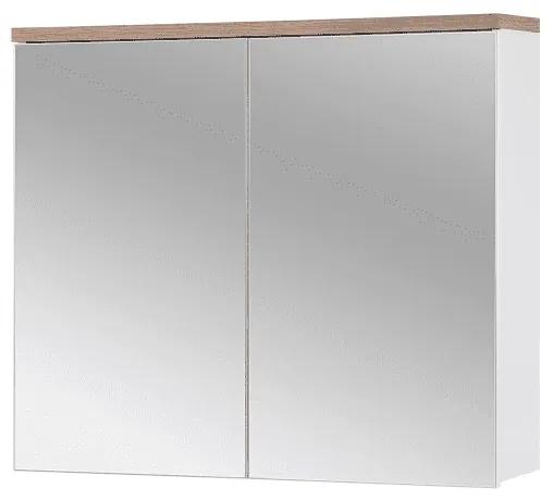Zrcadlová skříňka BALI White 841 | 80 cm