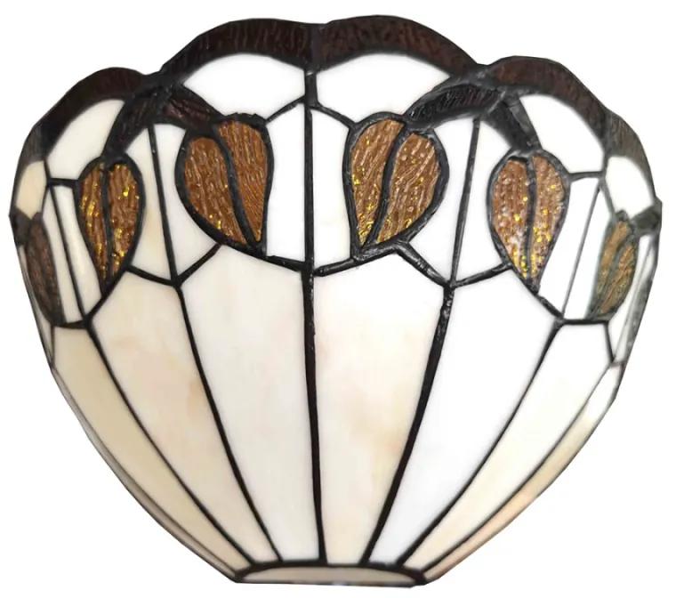 Nástěnná Tiffany lampa Rien- 31*15*21 cm – 31x15x21 cm