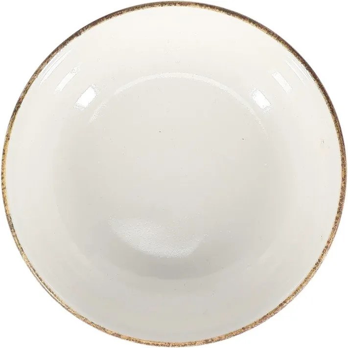 Bílá/modrá porcelánová polévková miska 710 ml Azul – BonBistro