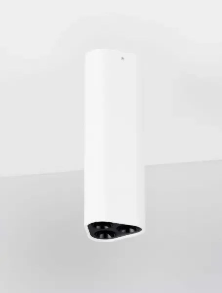 LED bílo-černé designové stropní svítidlo Etho
