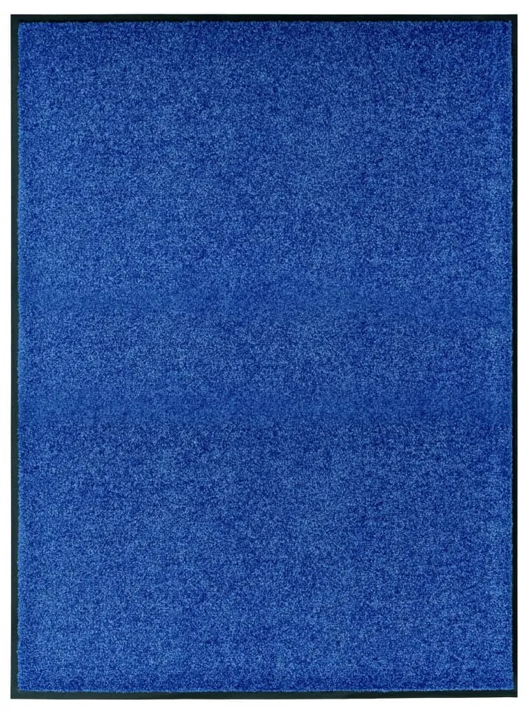 Rohožka pratelná modrá 90 x 120 cm 323442