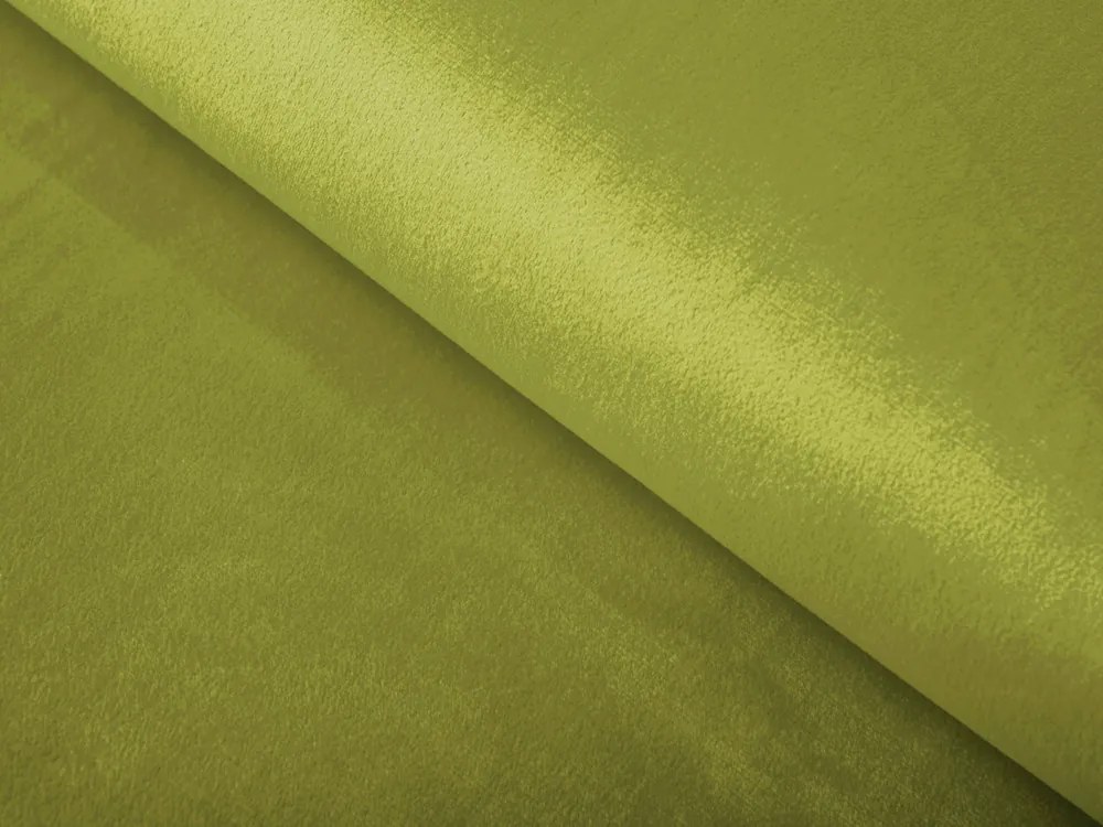 Biante Sametový čtvercový ubrus SV-032 Světle zelený 100x100 cm