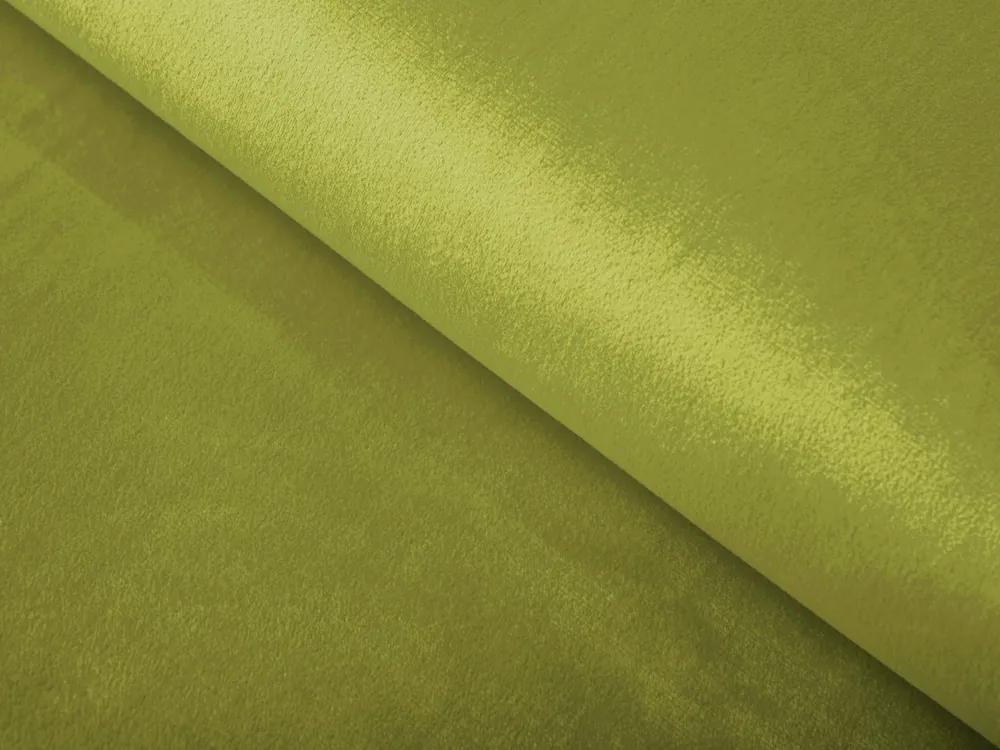 Biante Sametový obdélníkový ubrus SV-032 Světle zelený 100x160 cm