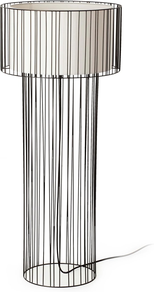 Faro Barcelona 29312 stojací lampa LINDA černá, 1xE27, 117cm