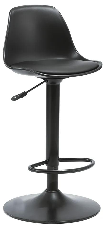 Barová židle, černá, DOBBY | BIANO
