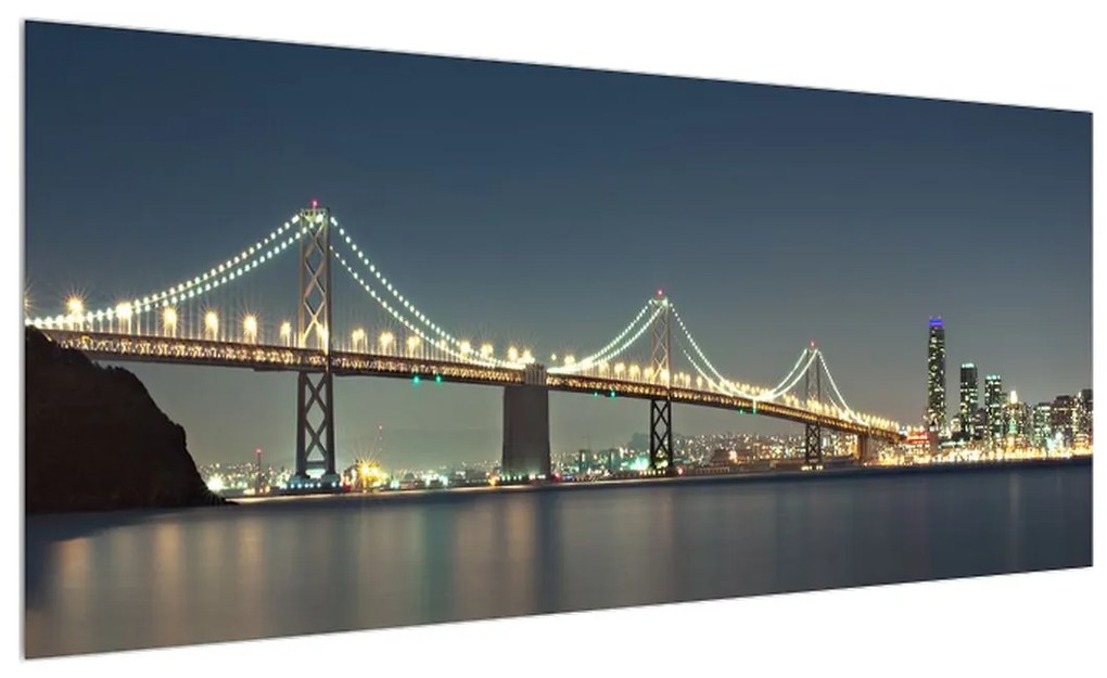 Obraz mostu (100x40 cm)