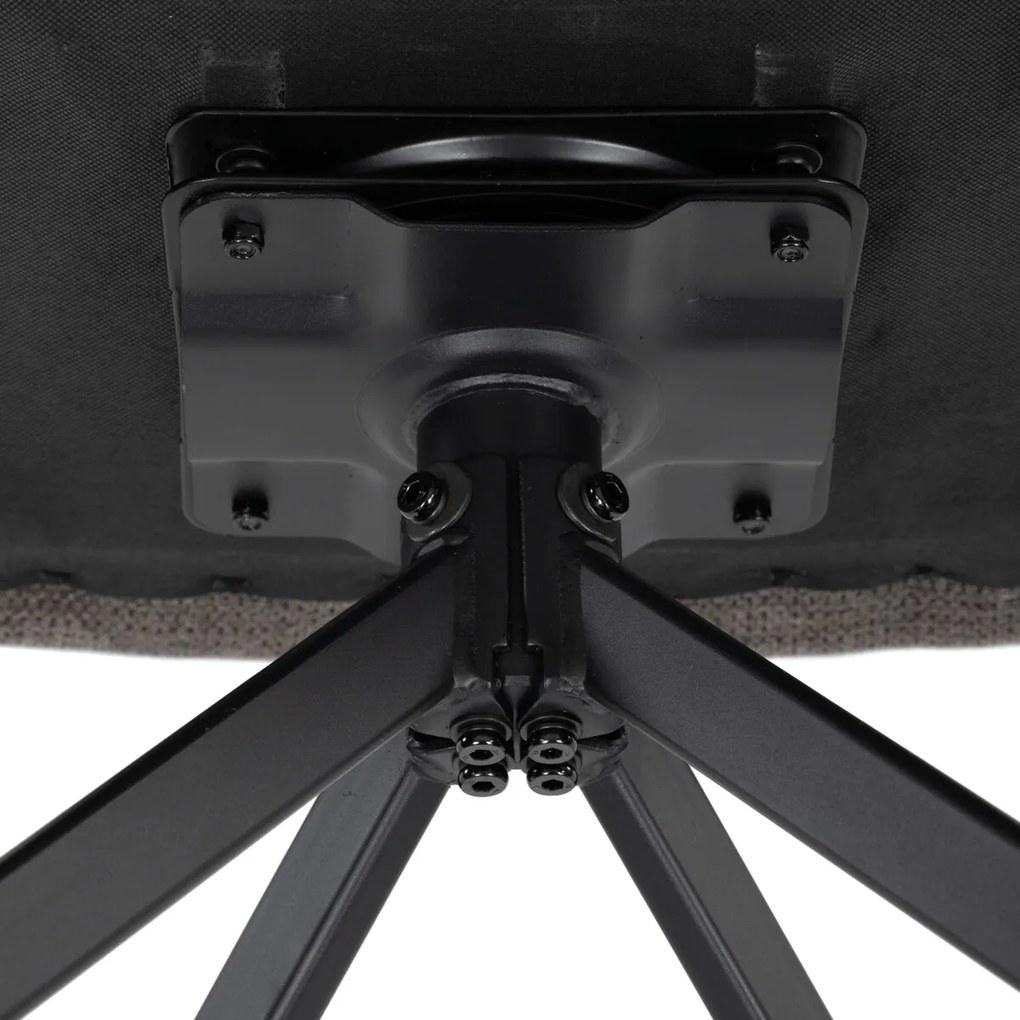 Autronic Jídelní židle otočná DCH-F1146 Barva potahu: Šedá