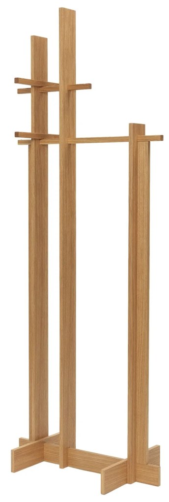 FERM LIVING Stojací věšák Bridge Stand, Oiled Oak