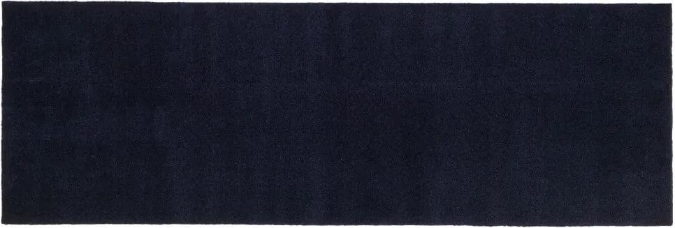 Tmavě modrá rohožka tica copenhagen Unicolor, 67 x 200 cm