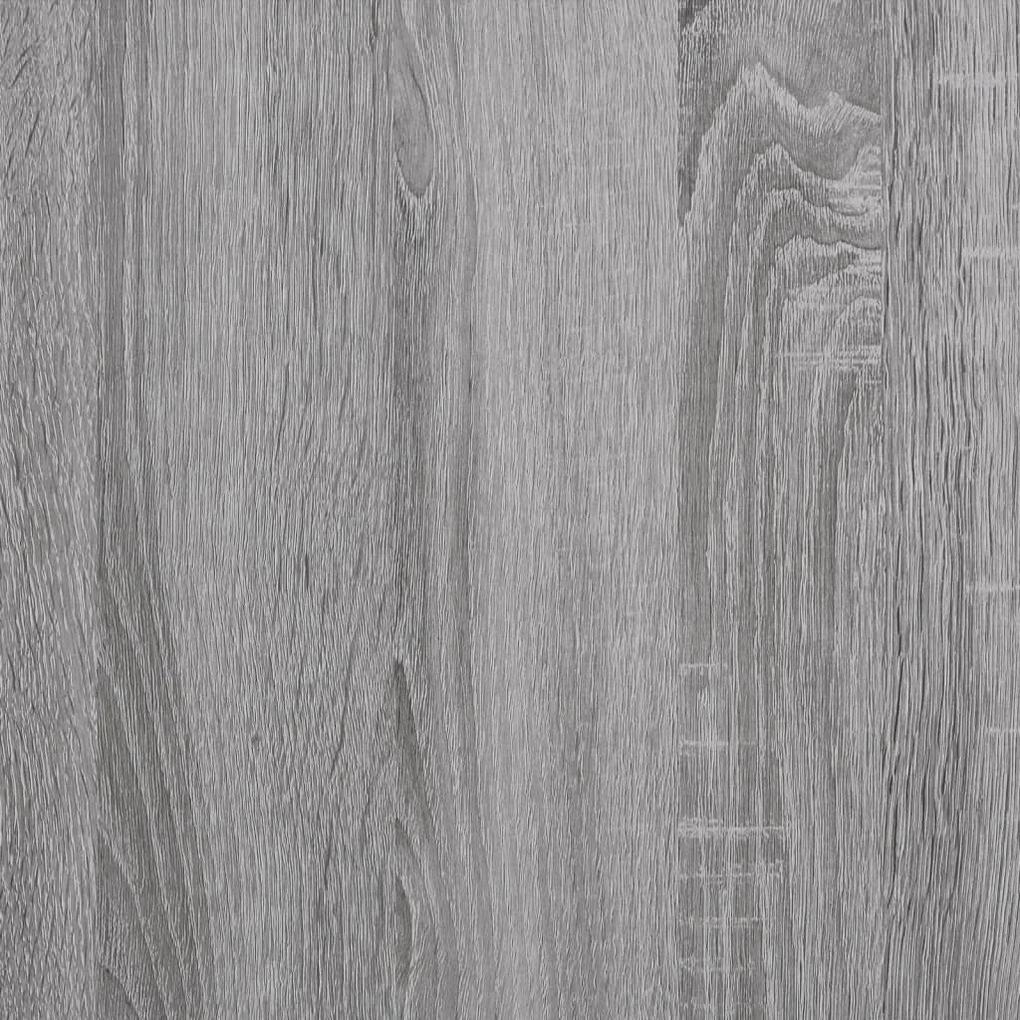 Odkládací stolky 2 ks šedé sonoma 40x42x50 cm kompozitní dřevo - Default Title