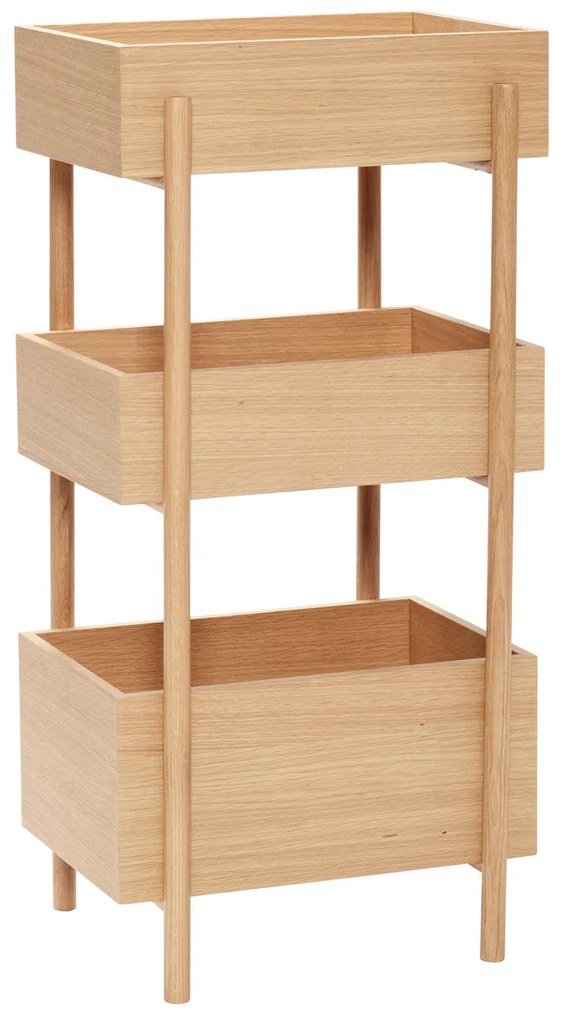 Hübsch Konzolový stolek STACK světlý 881317