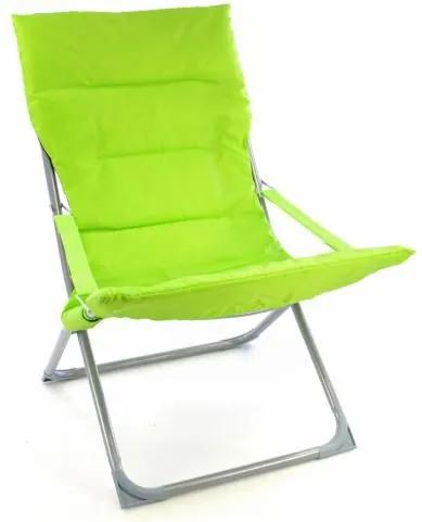 Garthen 40729 Skládací kempinková židle - zářivě zelená