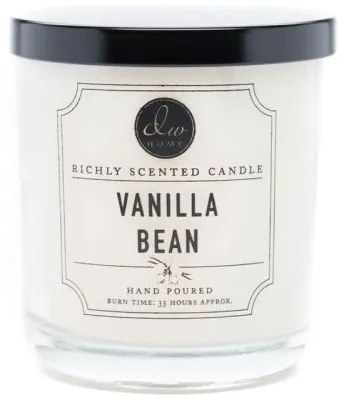 DW Home Vonná svíčka ve skle Lahodná vanilka - Vanilla Bean, 9,7oz