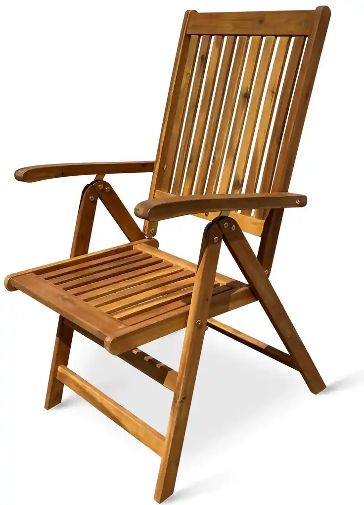Dřevěná polohovací židle Viet | BIANO
