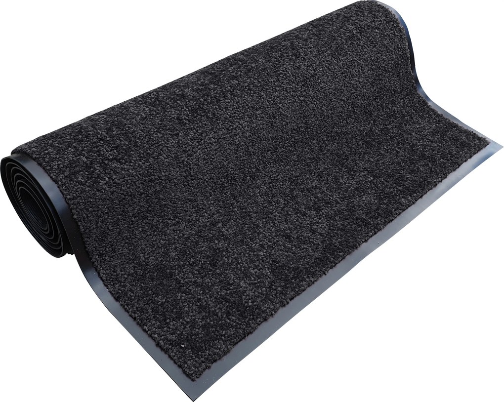 Hanse Home, Rohožka Wash & Clean 102011 Black, 60x180, šedá, chodba / předsíň