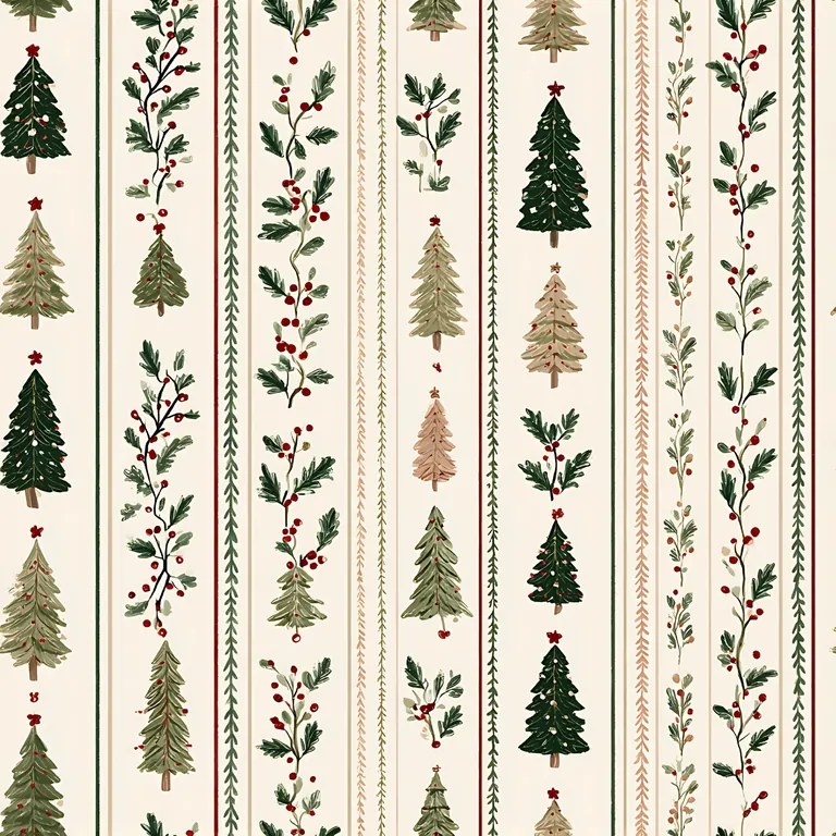 Bavlněné povlečení HOLLY PINES barevné Rozměr povlečení: 2 ks 70 x 90 cm | 200 x 220 cm