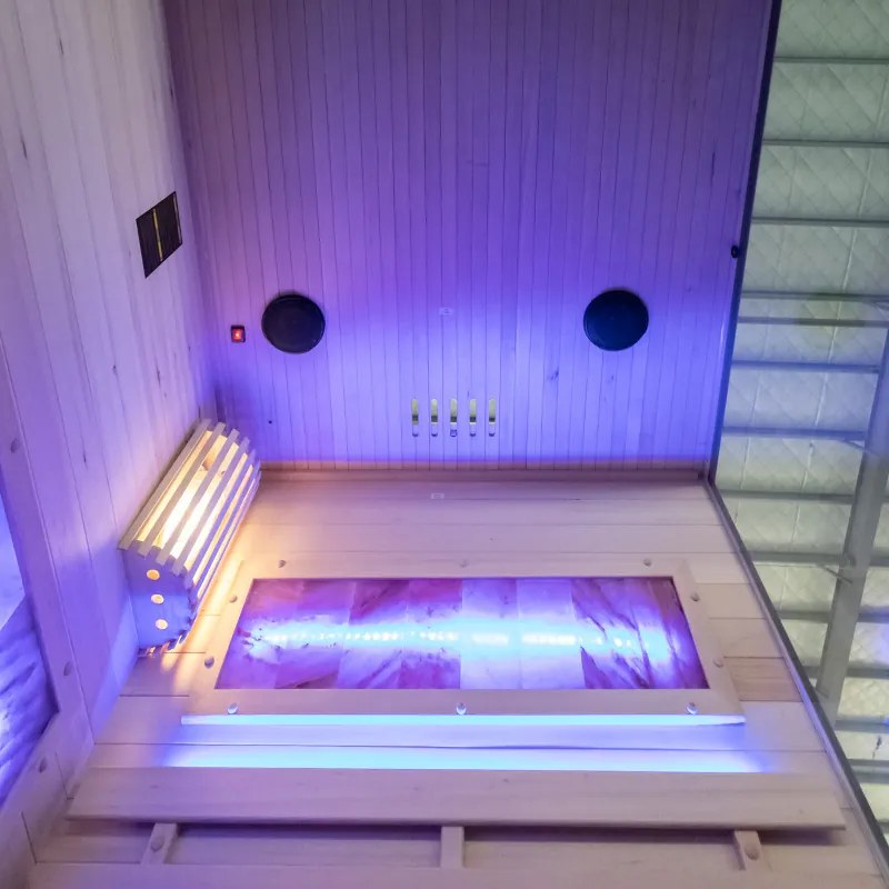 BPS-koupelny Finská sauna Relax HYD-4781 120x120, 2 osoby