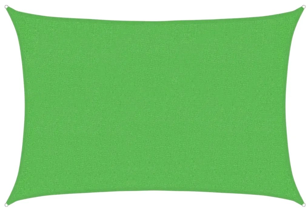 Stínící plachta 160 g/m² světle zelená 2 x 2,5 m HDPE 311281