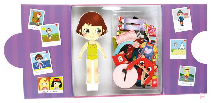 Vilac Magnetické oblékací puzzle Chloe