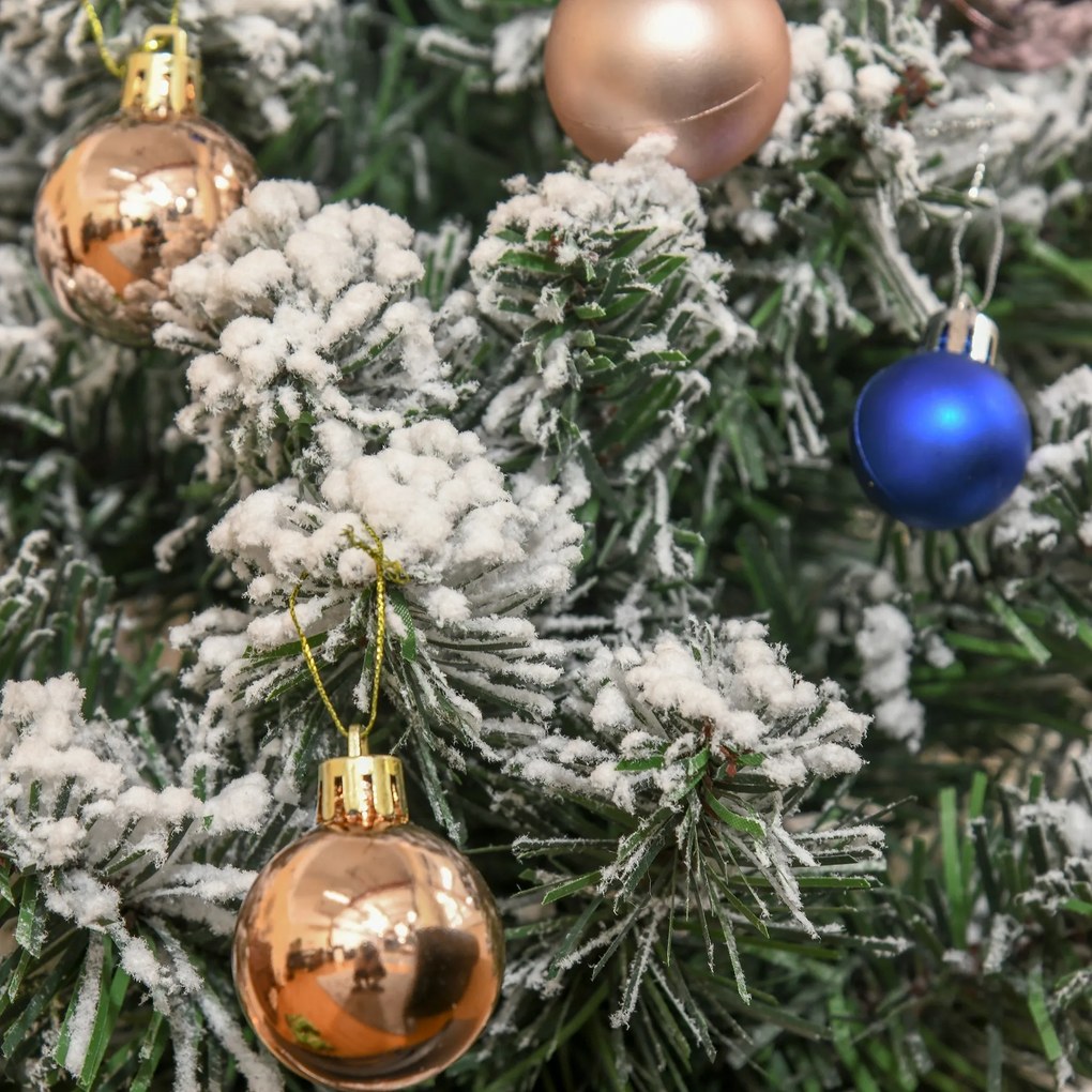 Mini umělý vánoční stromek 60 cm umělý vánoční stromek se sněhem, 67 tipů cementový podstavec pro vnitřní kancelář
