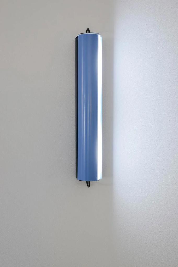 Nástěnná lampa Applique Cylindrique Longue Barva:: modrá