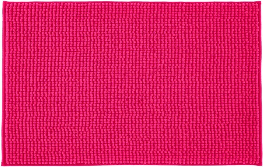 Tmavě růžová koupelnová předložka 50x80 cm Bobble – Catherine Lansfield