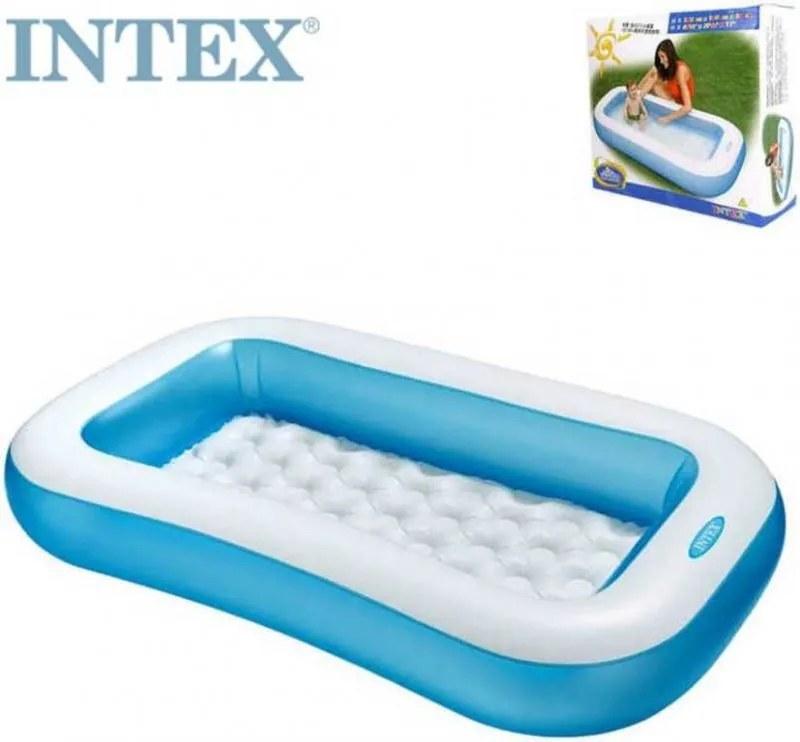 Intex Nafukovací bazén Baby Pool 166x100x25 cm 57403