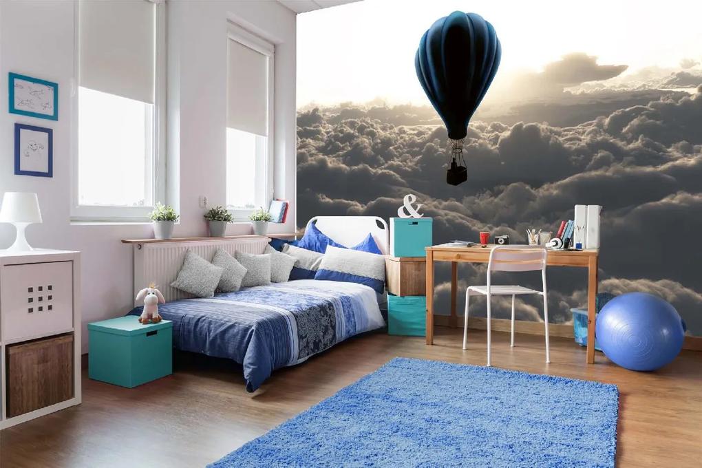 DIMEX | Samolepicí vliesová fototapeta na zeď Krásné mraky MA-5-2788 | 375 x 250 cm | modrá, bílá