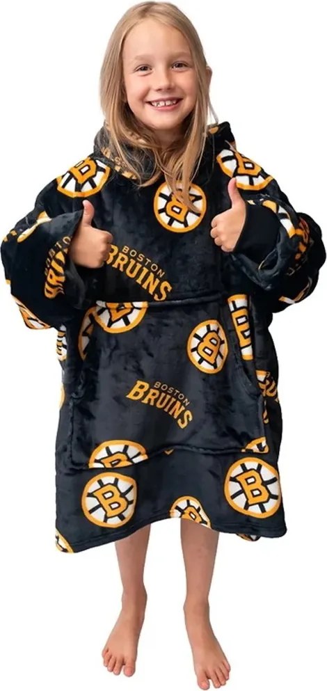 Mikinová televizní deka NHL Boston Bruins - vel. S