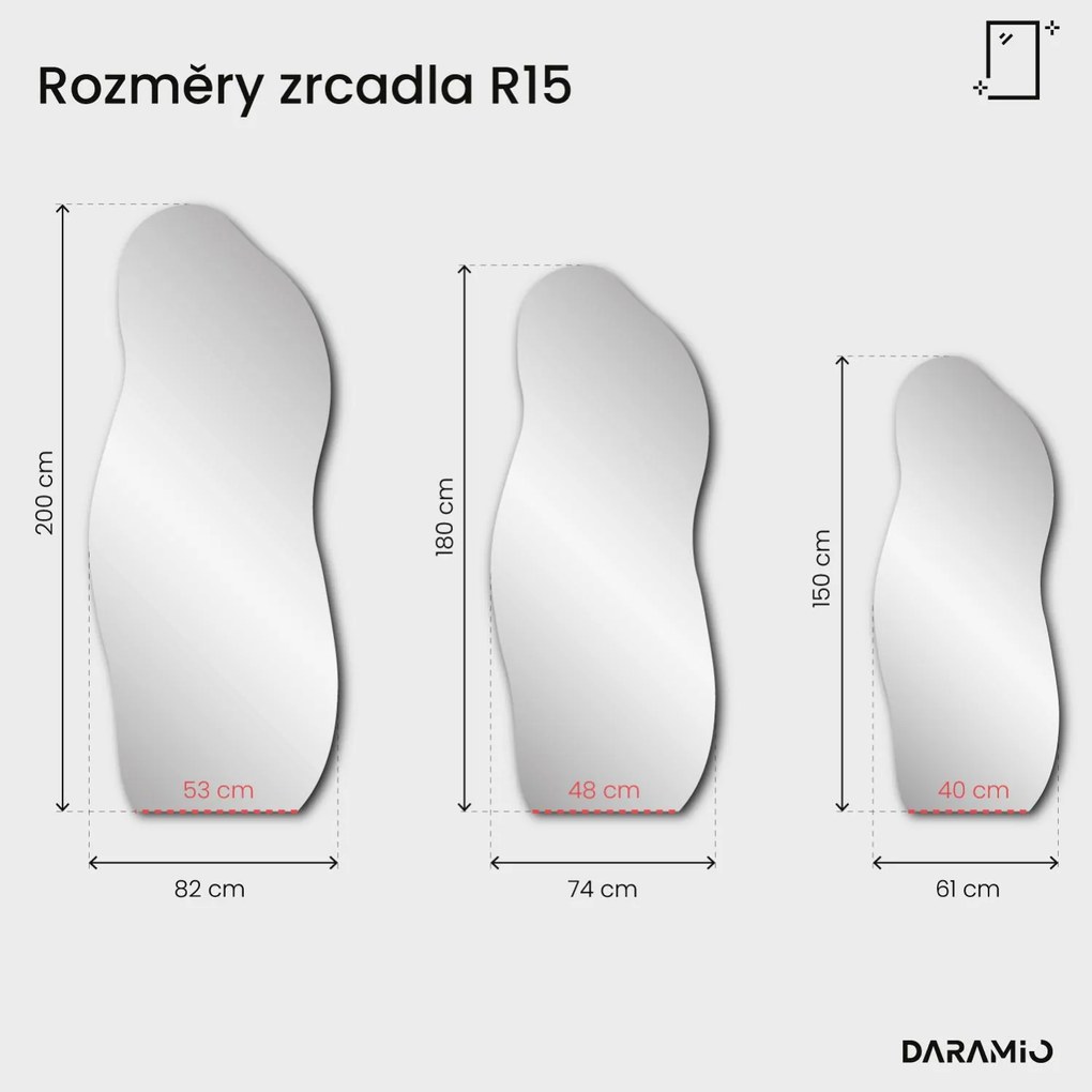 Zrcadlo Pure R15
