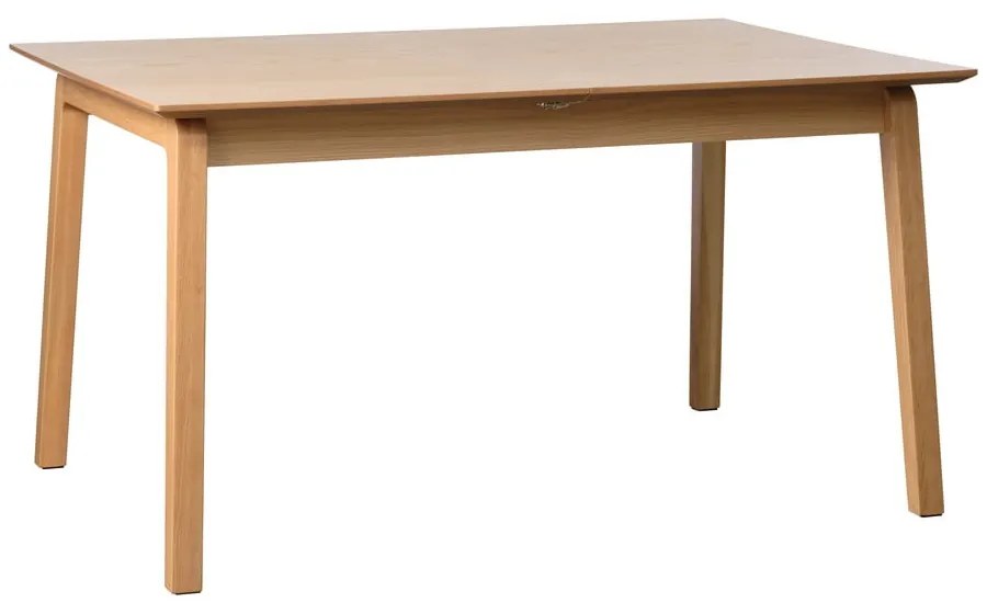 Rozkládací jídelní stůl s deskou v dubovém dekoru v přírodní barvě 95x200 cm Bari – Unique Furniture