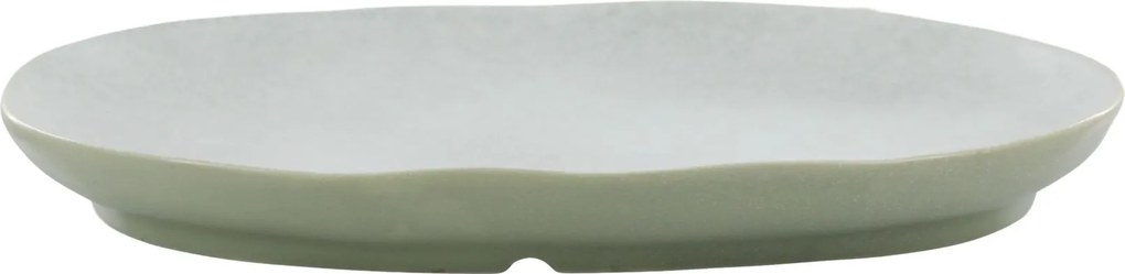Zelený rustikální podnos Valence Dusty Verte - 27*19*3 cm