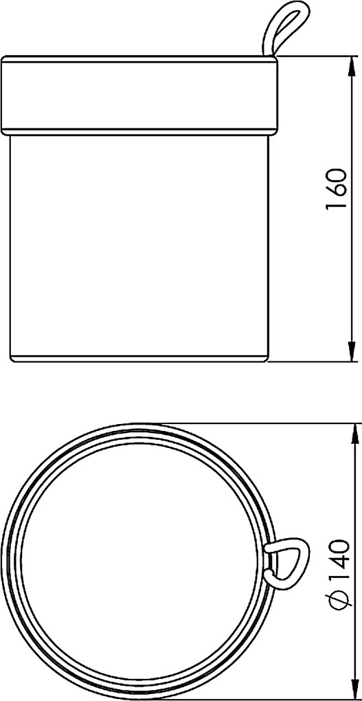 Gedy Gedy, MALVA kosmetický organizér, zelená, 100207