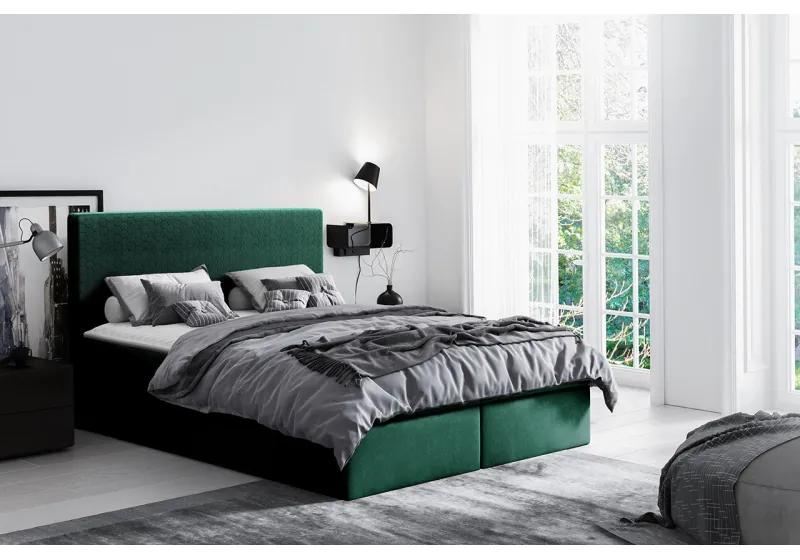 Kontinentální postel Malwa, Rozměr postele: 180 x 200 cm, Barva:: Velluto 3