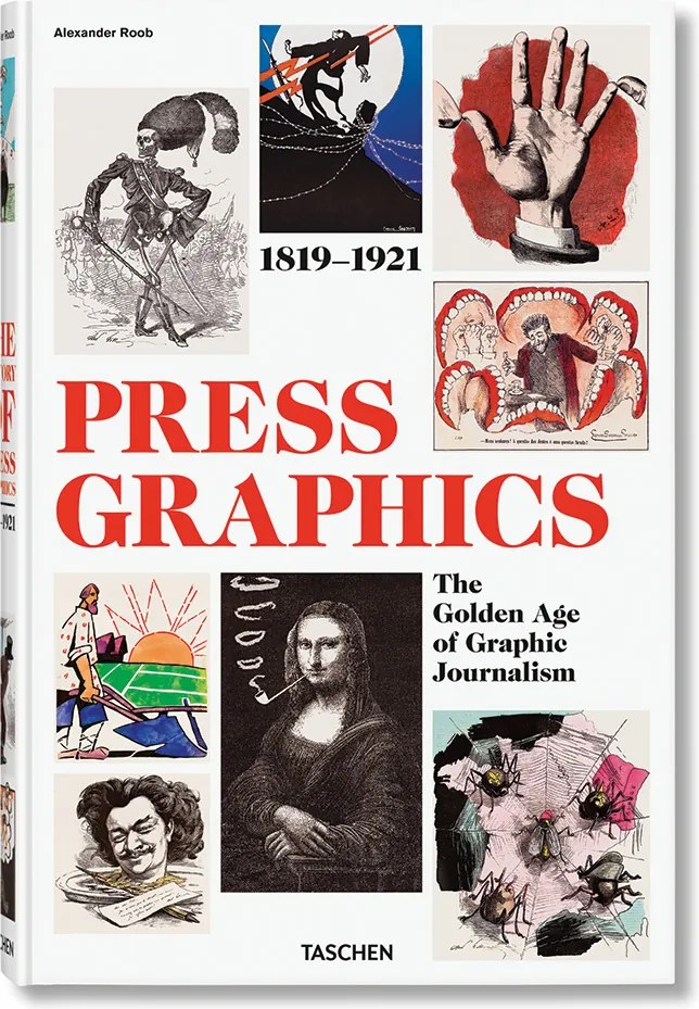 Taschen designové knihy History of Press Graphic