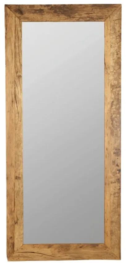 OnaDnes -20% House Doctor Dřevěné závěsné zrcadlo Annie 210 cm