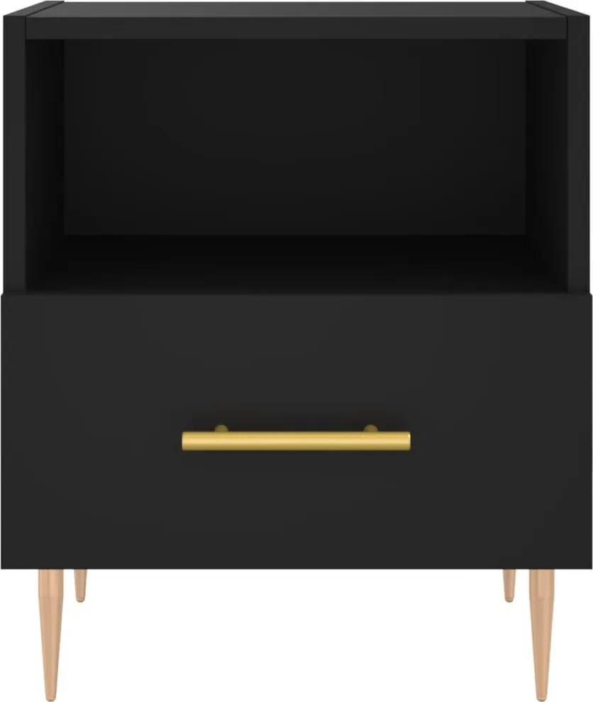 vidaXL Noční stolek 40 x 35 x 47,5 cm kompozitní dřevo [827410] Barva: Bílá