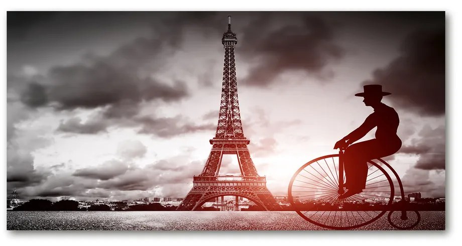 Wallmuralia Foto obraz akrylové sklo Eiffelova věž Paříž 140x70 cm