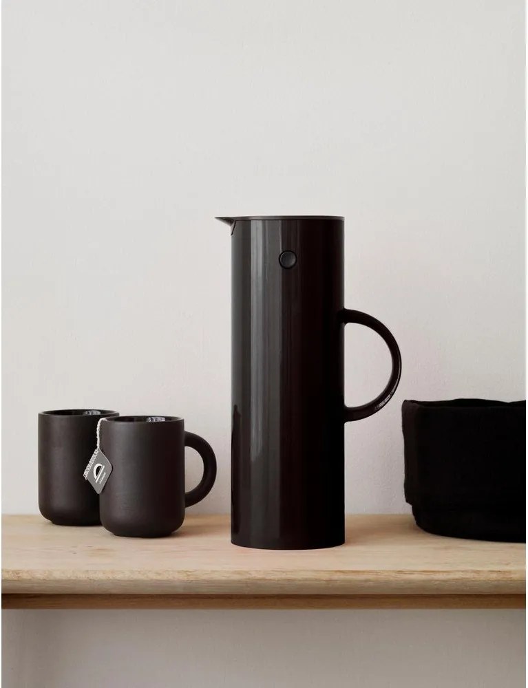 Černá plastová termokonvice 1 l EM77 – Stelton