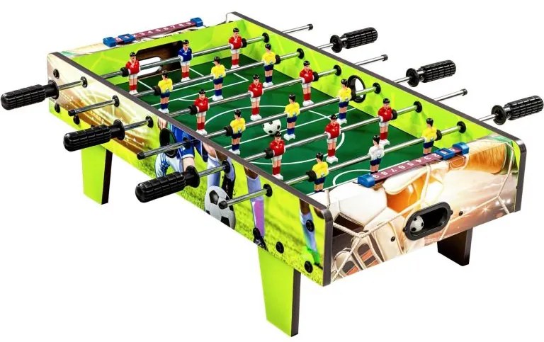 Tuin 70124 Mini stolní fotbálek s nožičkami, 70 x 37 x 25 cm, potisk
