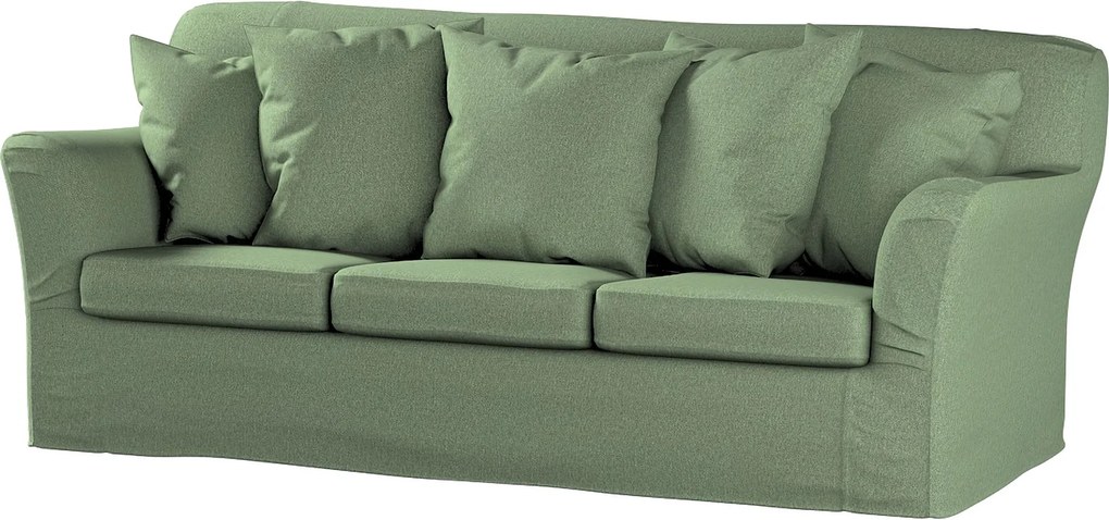 Potah na pohovku IKEA Tomelilla 3-místná nerozkládací barva zelená látka pletený vzor